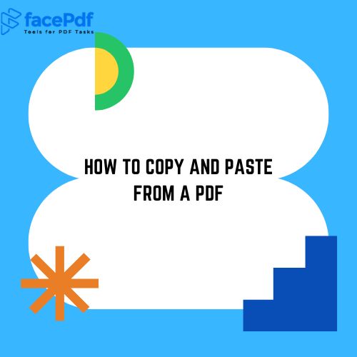 How To Copy And Paste From A PDF FacePdf